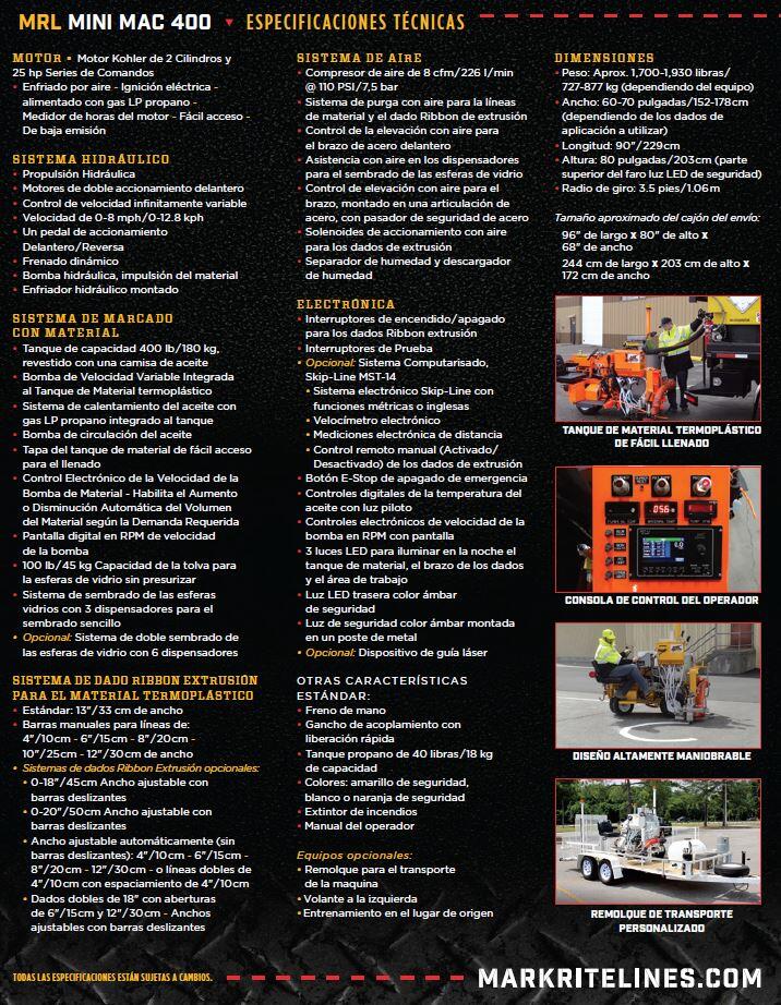 Mini Product Lines Equipment | MRL Equipment Company, Inc.