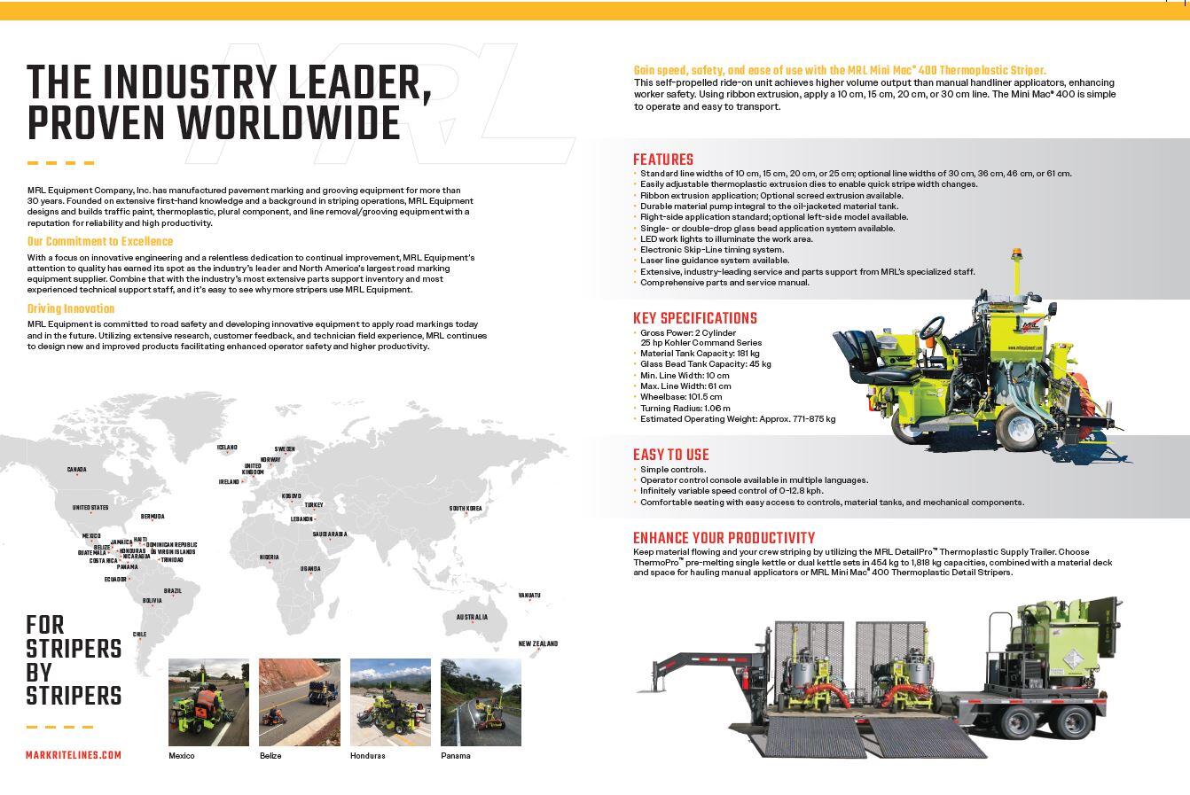 Mini Product Lines Equipment | MRL Equipment Company, Inc.